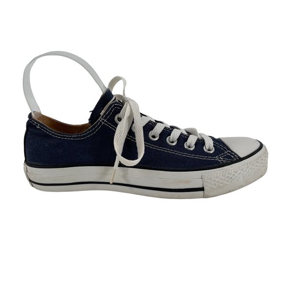 Converse | Shoes | Converse Chuck Taylor All Stars Low Top Blue Lace Up ...
